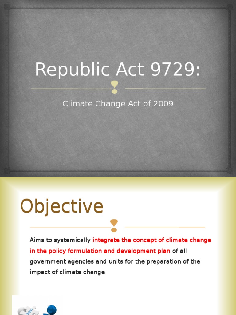 Ra 9729 | PDF | Environmental Law | Justice