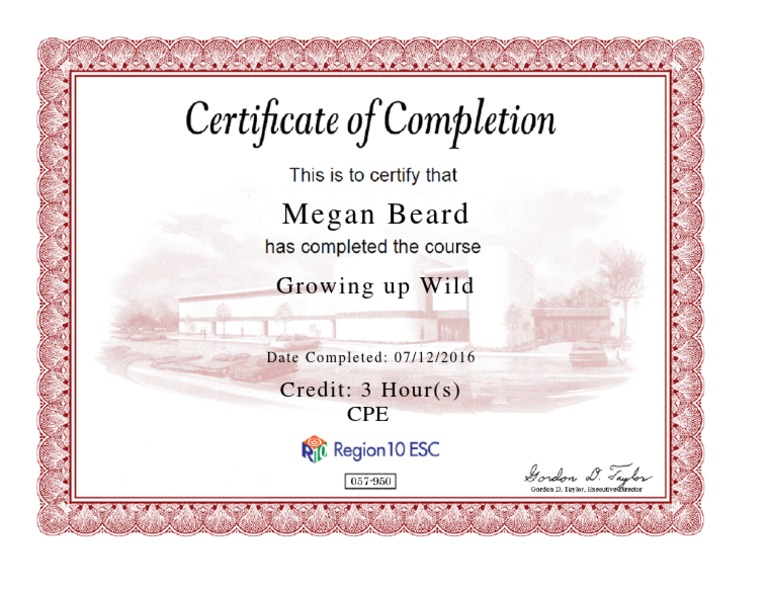 Growing Up Wild CPE Course | PDF