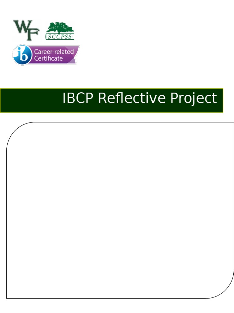 Reflective Project Ibcp Guidelines Update Draft | PDF | Citation ...