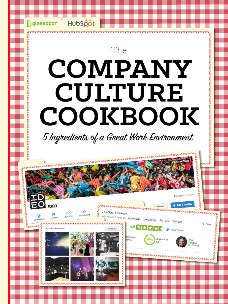 5 Ingredients of a Great Work Culture Cookbook | PDF | Employee ...