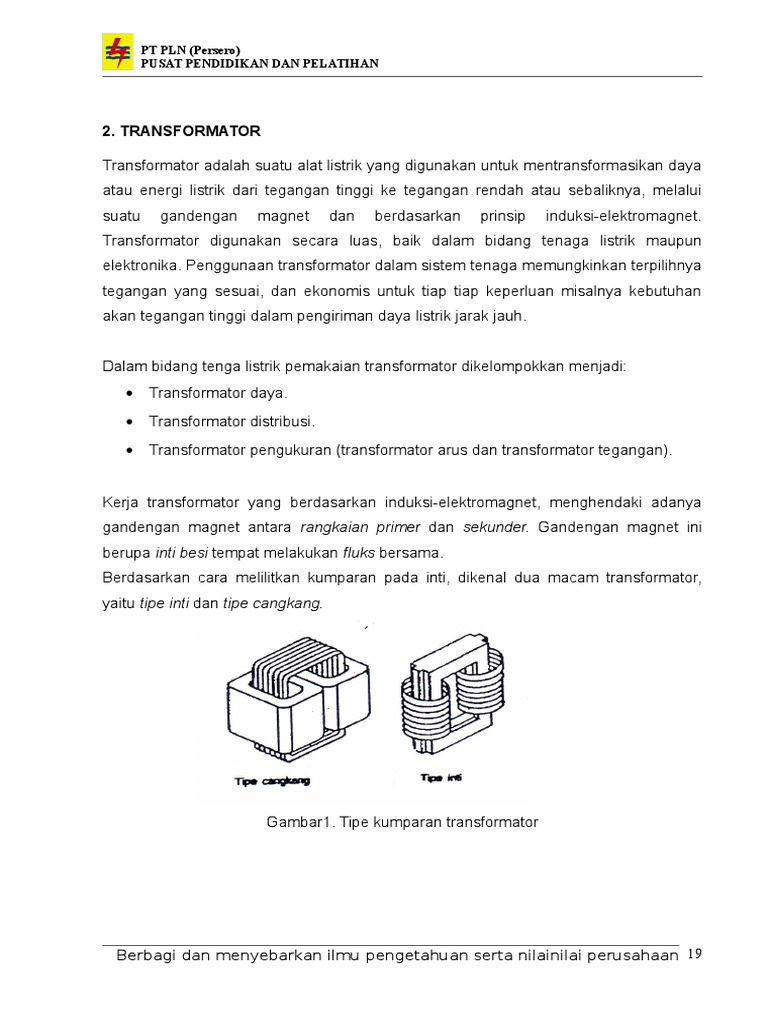 Teori Transformator | PDF | Metode & Bahan Ajar | Sains & Matematika