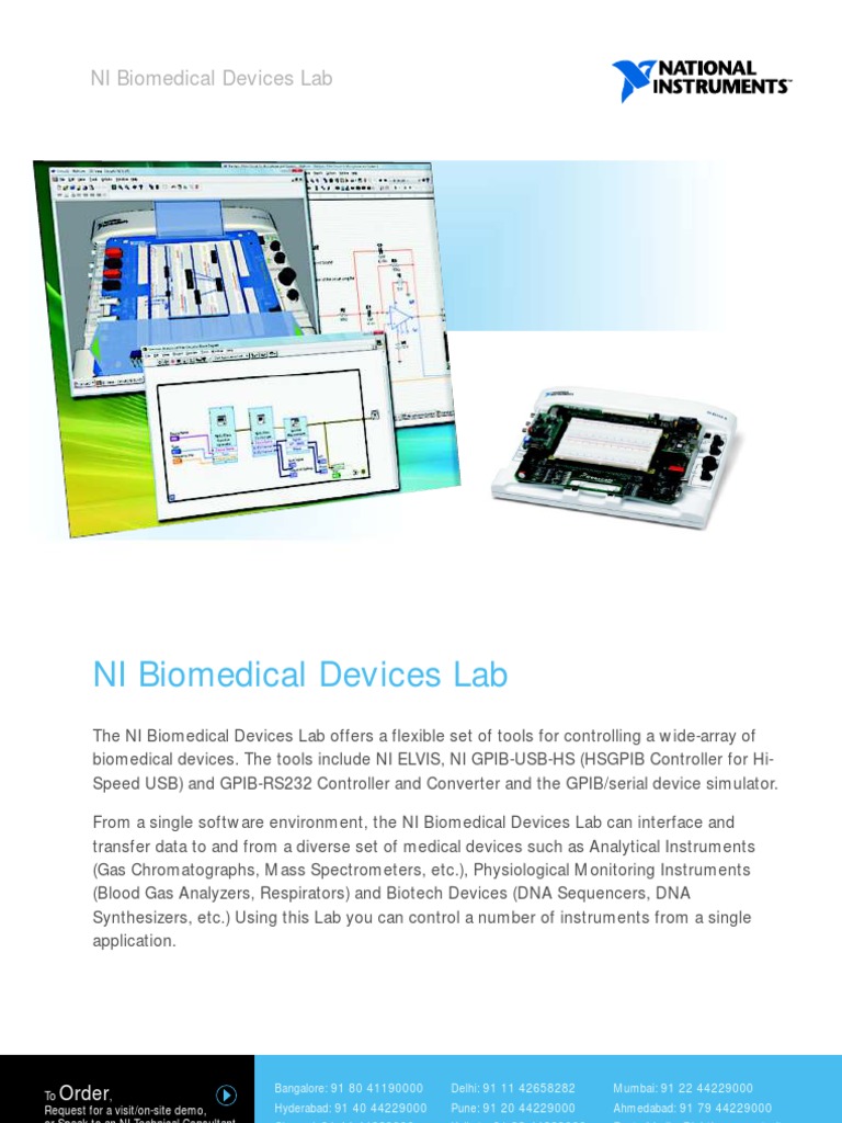 Bio Medical Devices Lab | PDF | Electrical Engineering | Computer ...