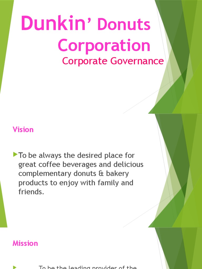 Dunkin' Donuts Corporation | PDF | Food Safety | Foods