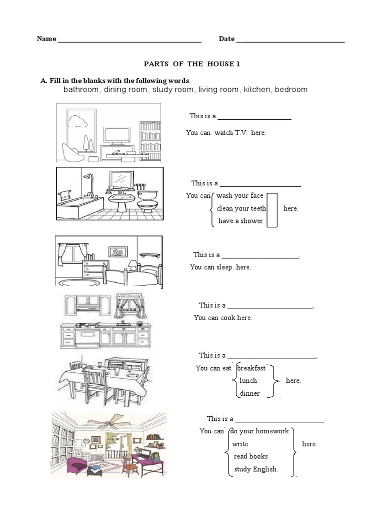 Test Parts of House | PDF