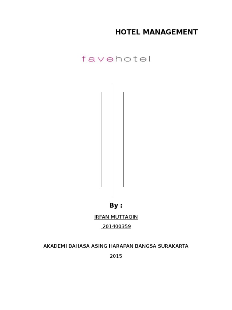 Hotel Management | PDF