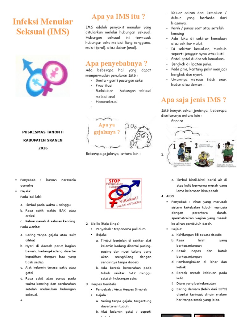 Leaflet IMS | PDF | Kesehatan Holistik