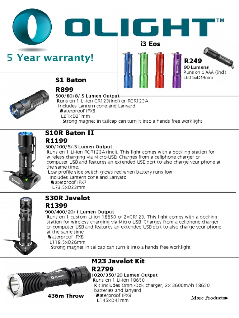 Olight Catalog | PDF