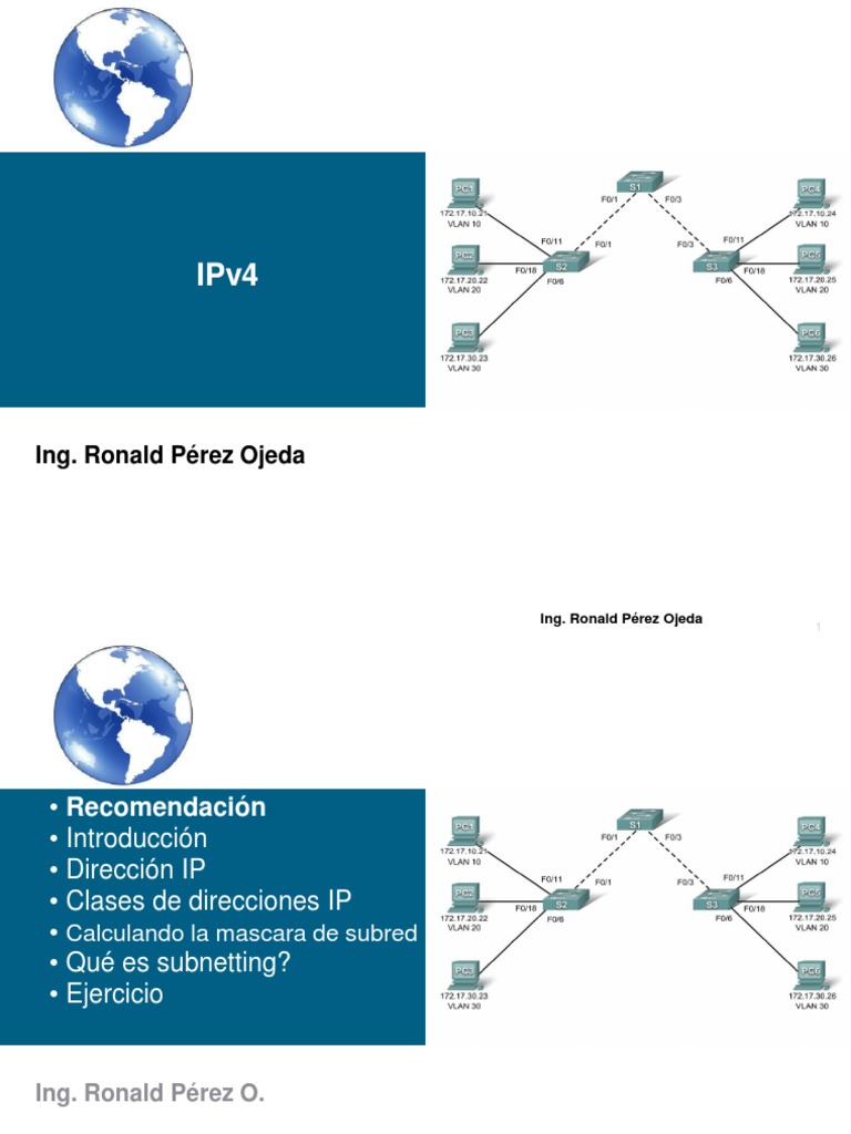 Direccionamiento IPv4 | PDF | Dirección IP | Protocolos de red
