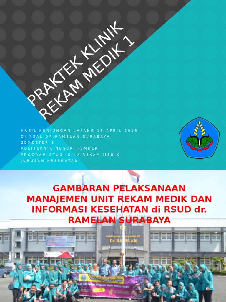 Praktek Klinik Rekam Medik 1 | PDF | Pengembangan Diri | Kesehatan Holistik