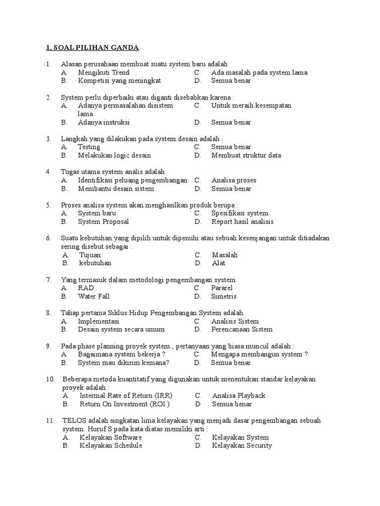 Soal Psi - 2013 | PDF