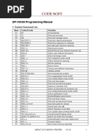 POS-80-Series Programmer Manual | PDF | Ascii | Printer (Computing)