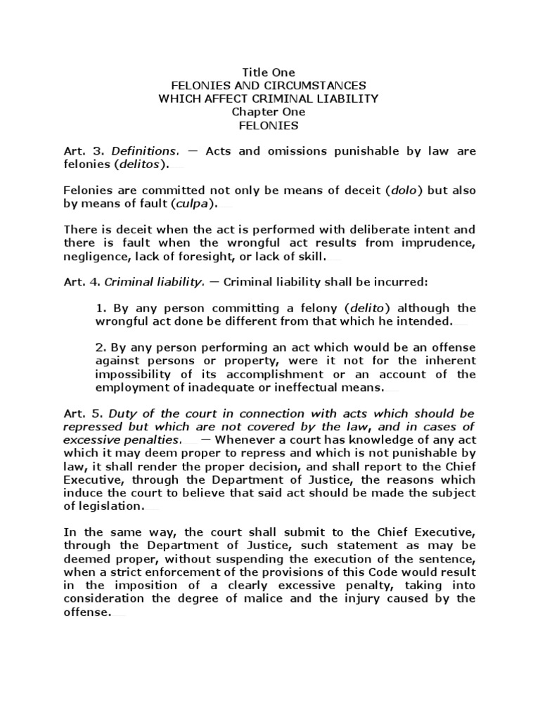 Repressed But Which Are Not Covered by The Law, and in Cases of ...