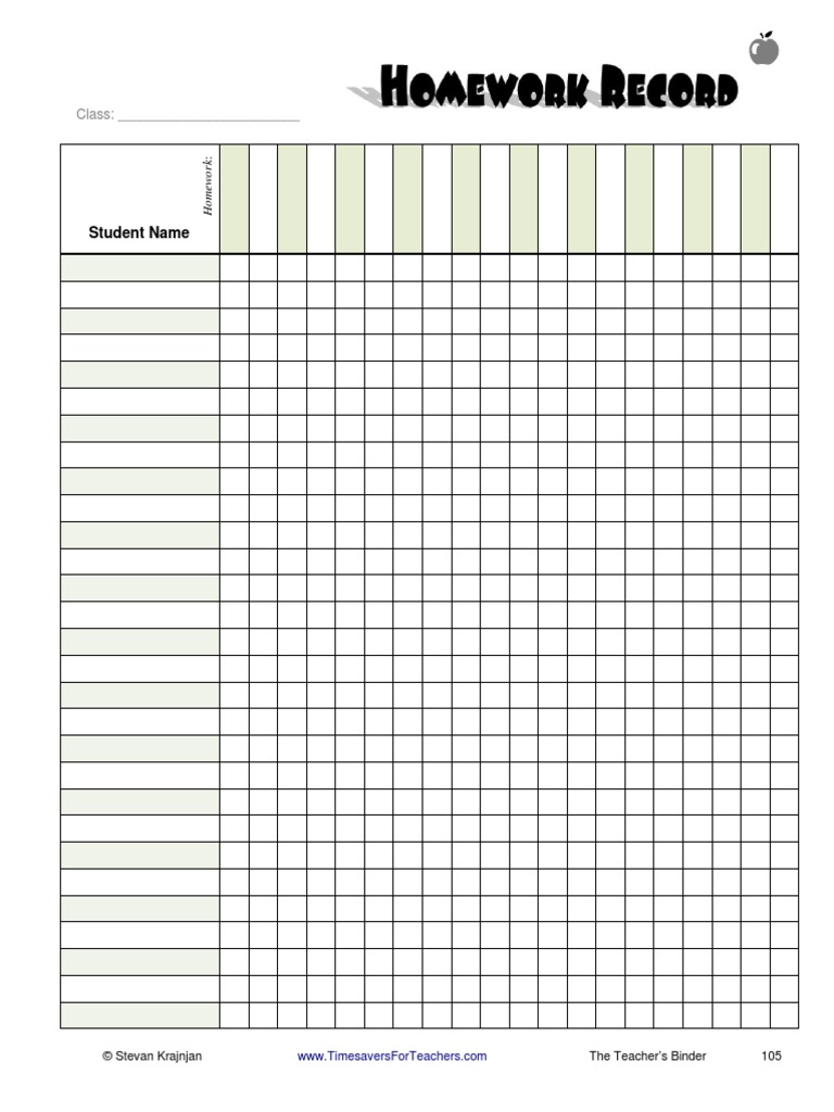 Student Homework Submission Template | PDF