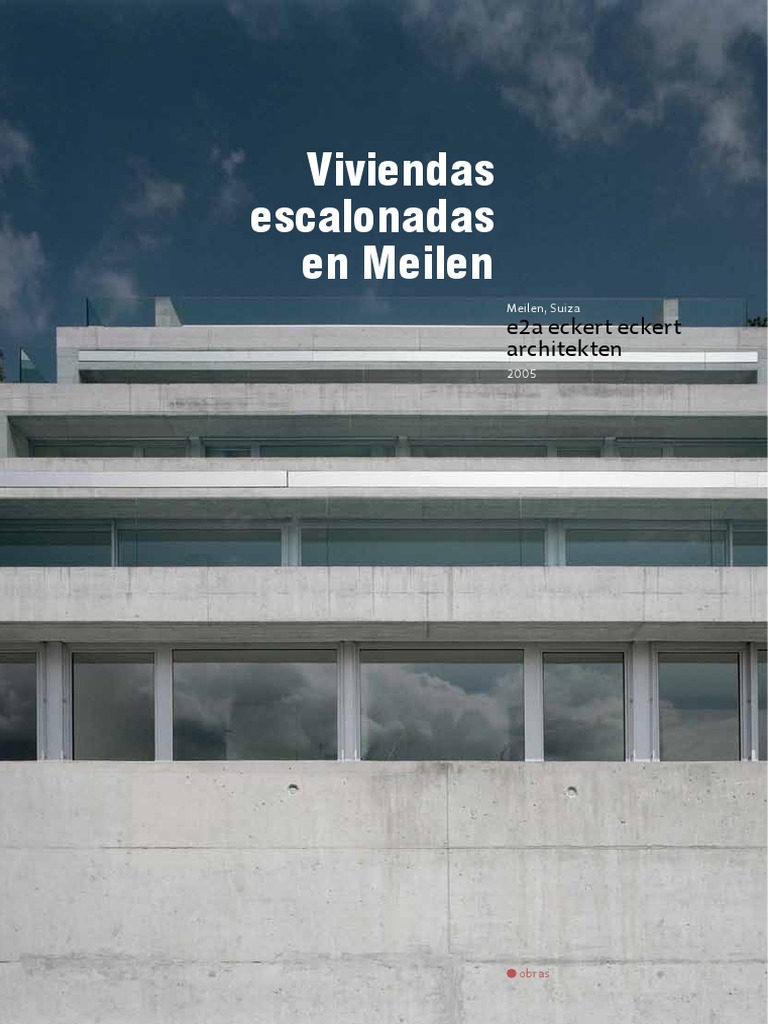 Tectonica E2a Terraced Housing Red | PDF | Medios de arte