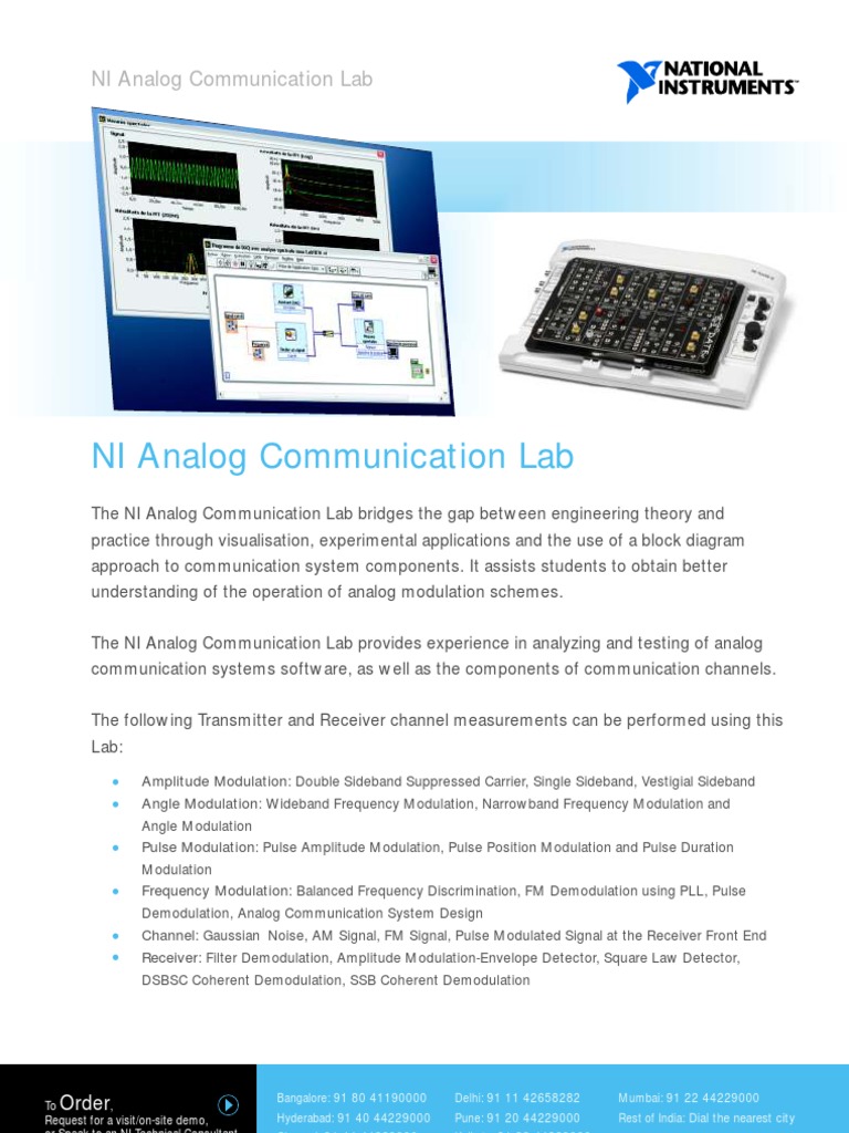Analog Communication Lab | PDF | Modulation | Frequency Modulation