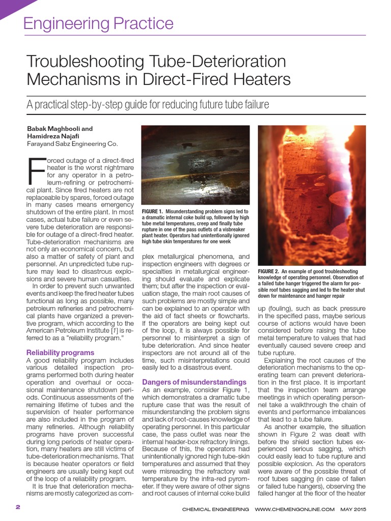 CHE EP - Troubleshooting Tube-Deteriorration Mechanisms in Direct ...