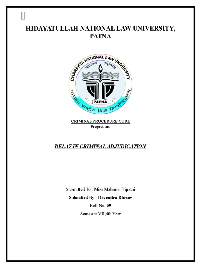 CRPC Project | PDF | Prosecutor | Magistrate