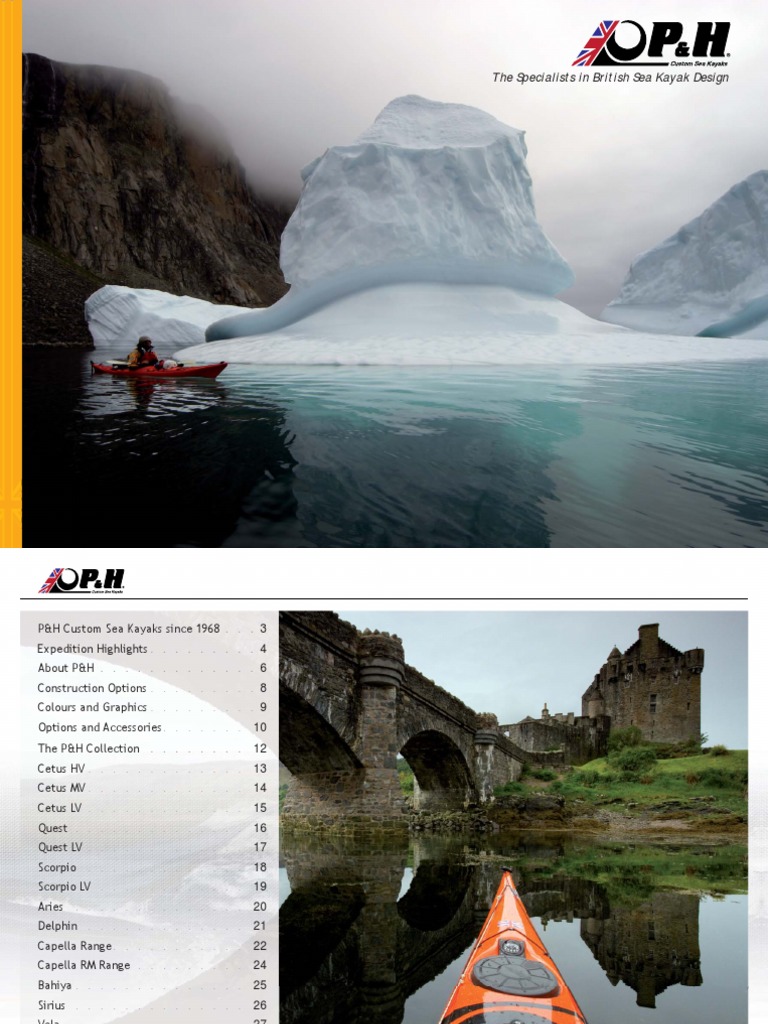 PH Brochure 2011 W | PDF | Kayak | Watercraft