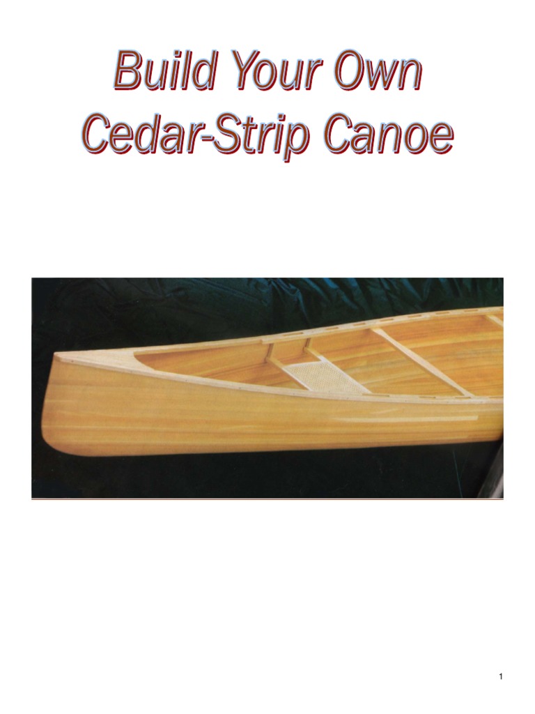 CanoePlansPart1 PDF | PDF | Canoe | Plywood