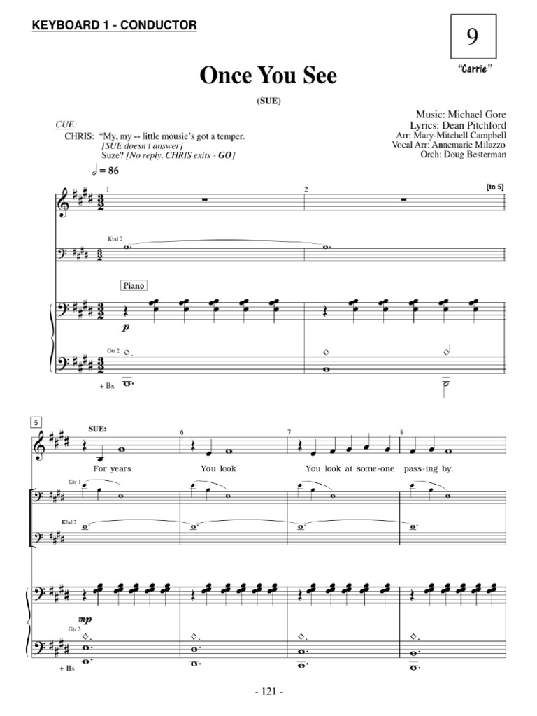 Once You See - Carrie | PDF