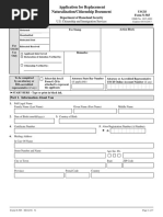 CSC Errf Form | PDF | Applications Of Cryptography | Identity Document