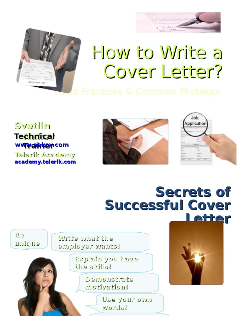 How to Craft a Compelling Cover Letter: Best Practices for Highlighting ...