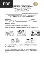 PROBLEM Solving Tagalog | PDF