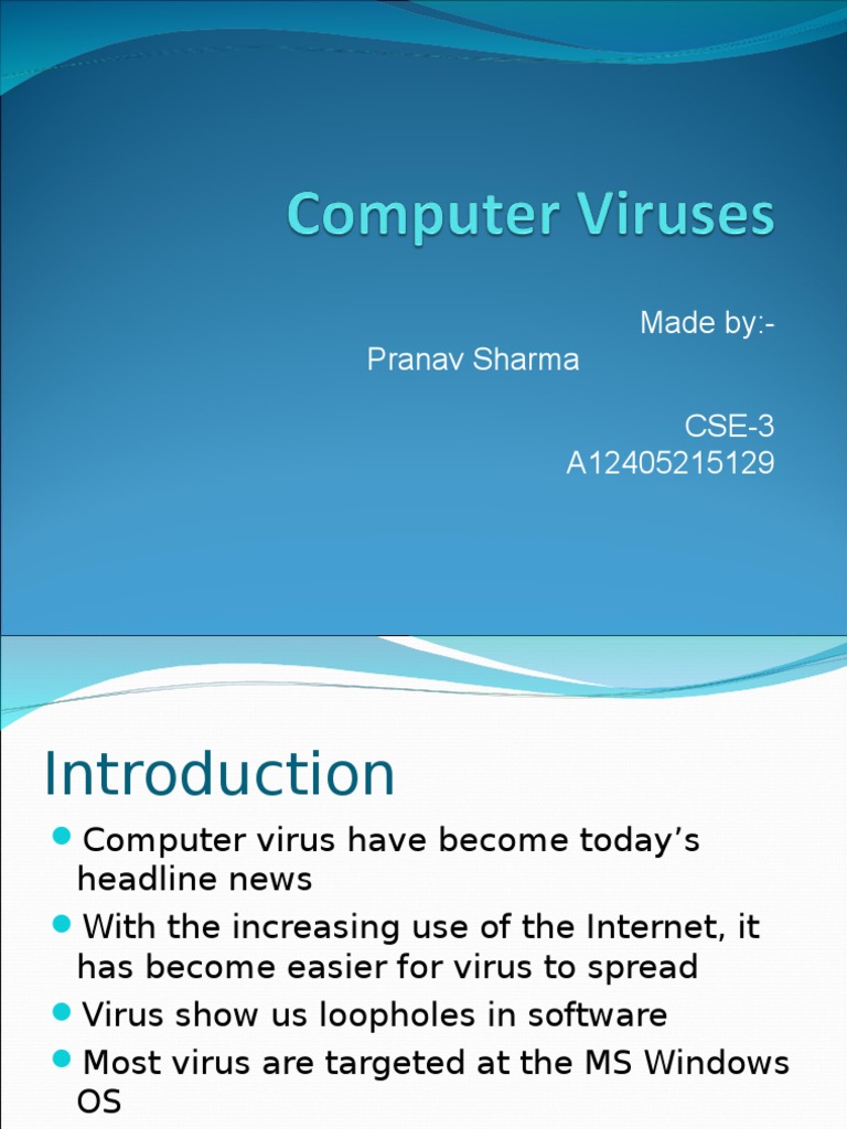 NTCC | PDF | Computer Virus | Malware