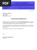 Solicitation Letter Sample Template For Pageant | PDF