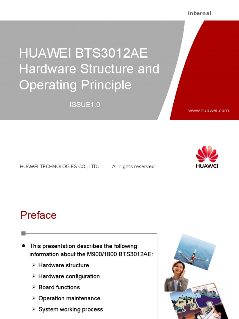 HUAWEI BTS3012AE Hardware Structure and Operating Principle-20061011-B ...