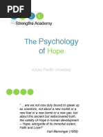 The Adult Hope Scale: Instructions For Scoring | PDF | Hope ...