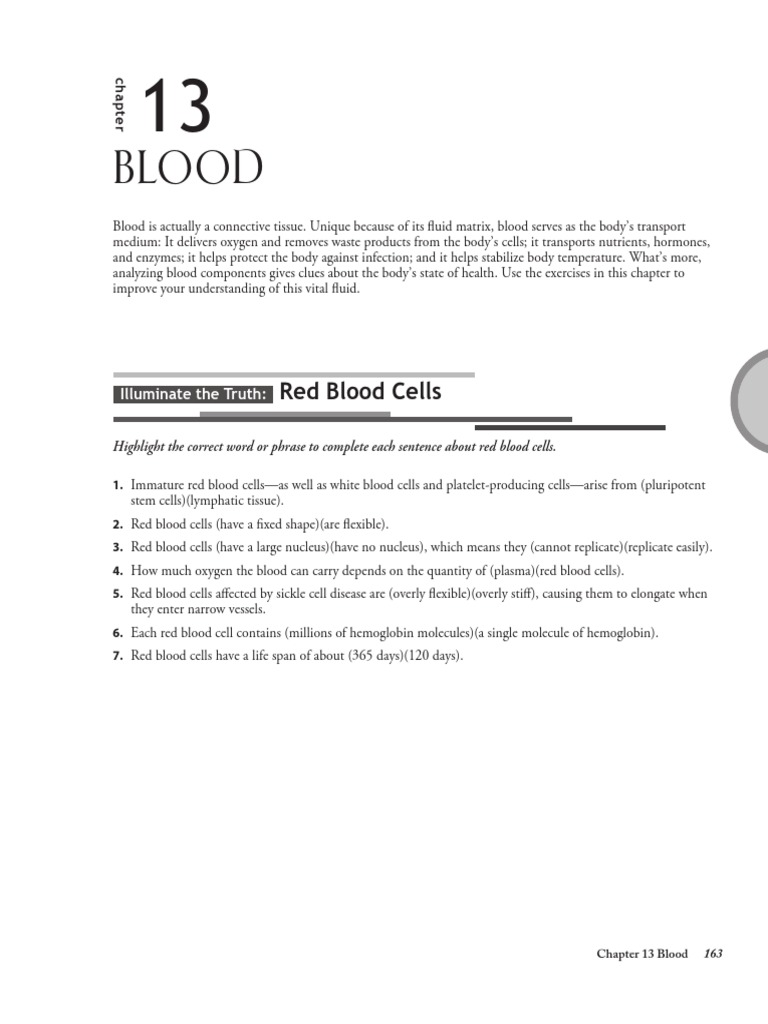 Worksheet in Blood | Blood Type | Coagulation
