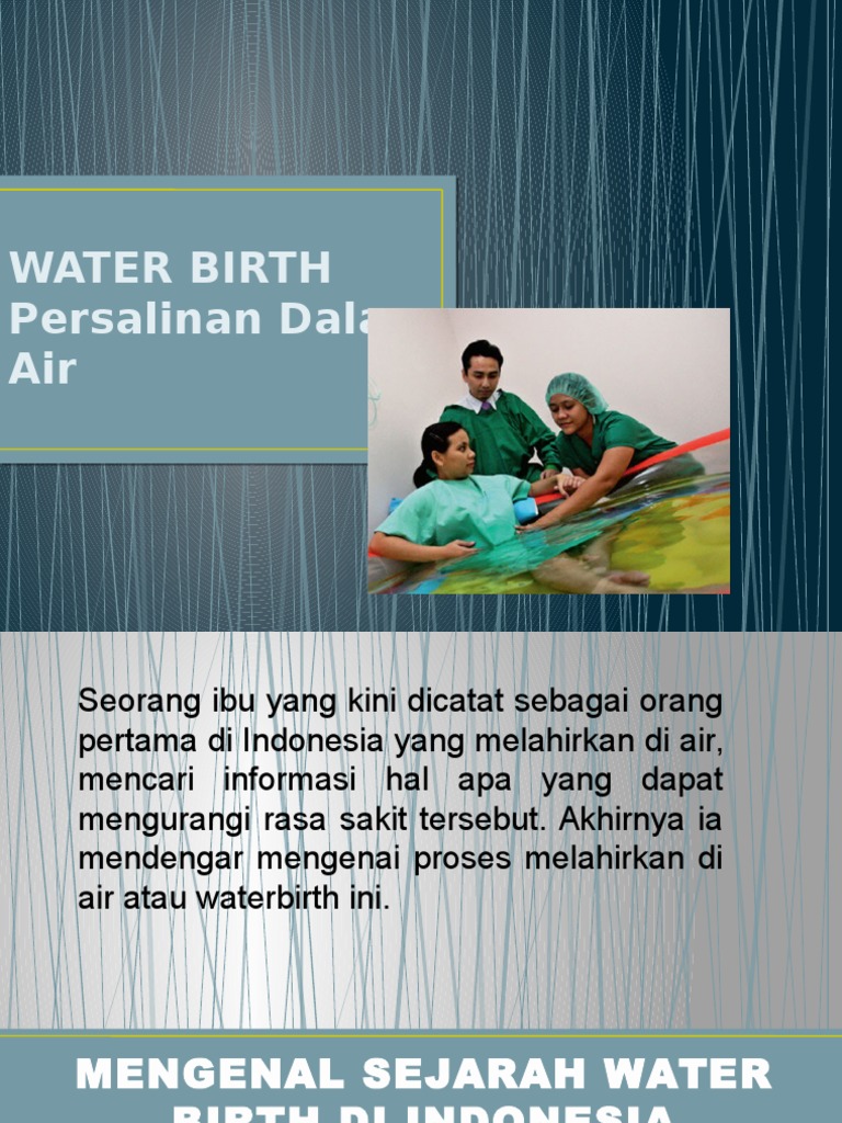 Panduan Lengkap Water Birth di Indonesia | PDF