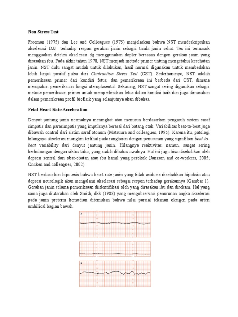 Non Stress Test | PDF