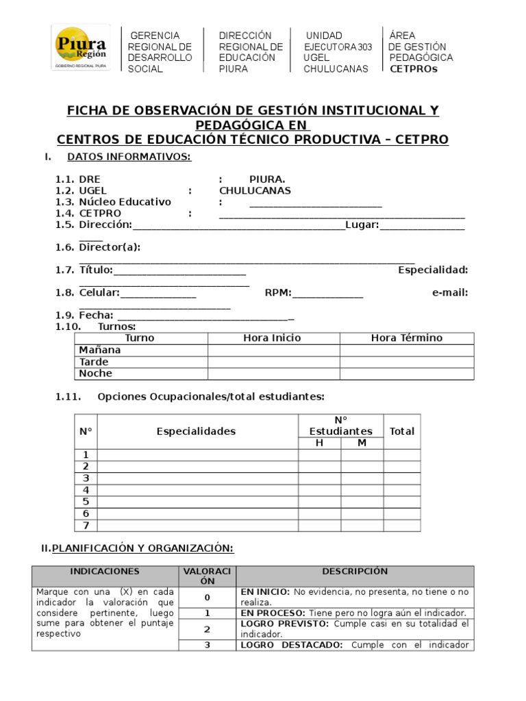 Ficha Cetpro | PDF | Evaluación | Aprendizaje