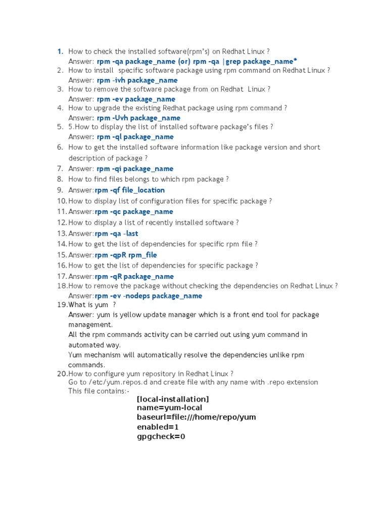 Local Installation Name Yum Local Baseurl Filehomerepoyum 5942
