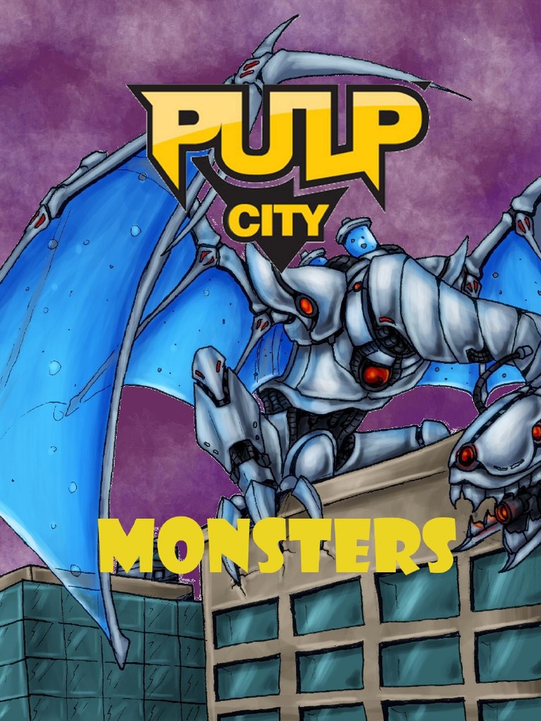 Pulp City Monsters | PDF | Monsters | Chimpanzee
