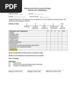 Trainee's Performance Appraisal Form | PDF | Performance Appraisal ...
