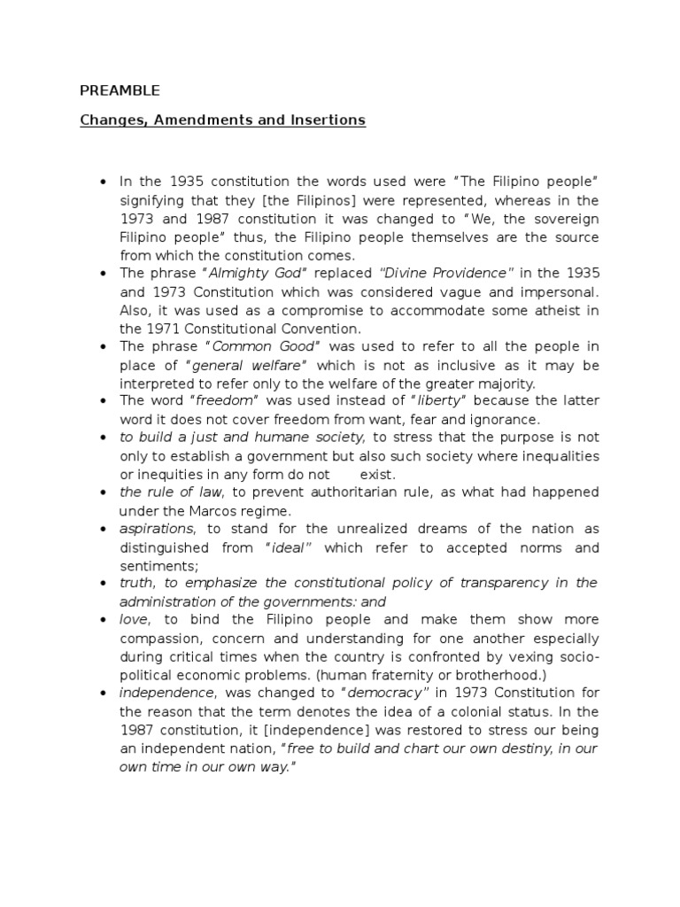 Preamble (Explained) | PDF | Constitution | Sovereignty