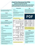 Essential Tremor Rating Assessment Scale | PDF | Statistics | Clinical ...
