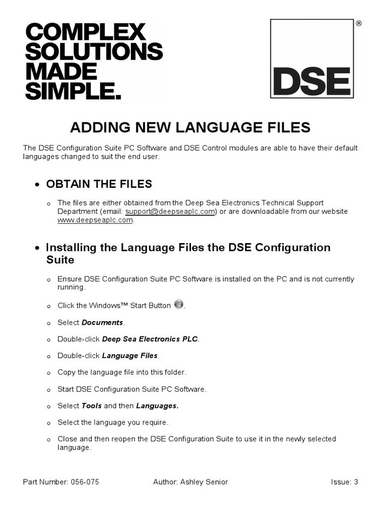 056-075 Adding Language Files | PDF