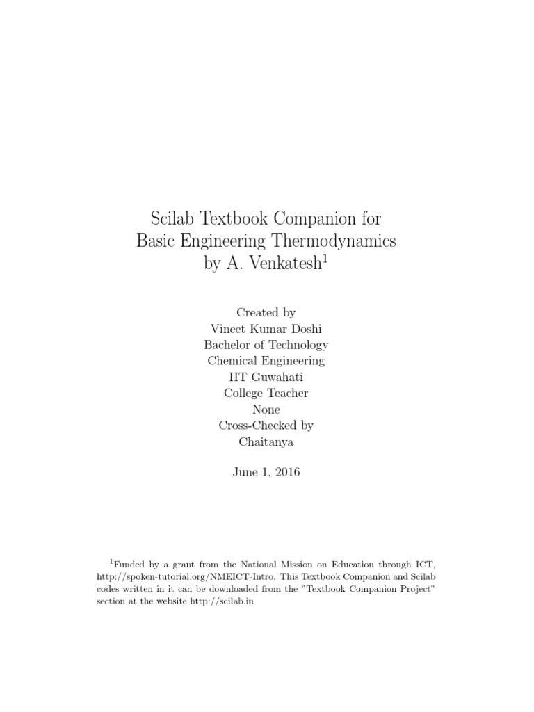 Basic Engineering Thermodynamics - A. Venkatesh PDF | PDF | Entropy ...