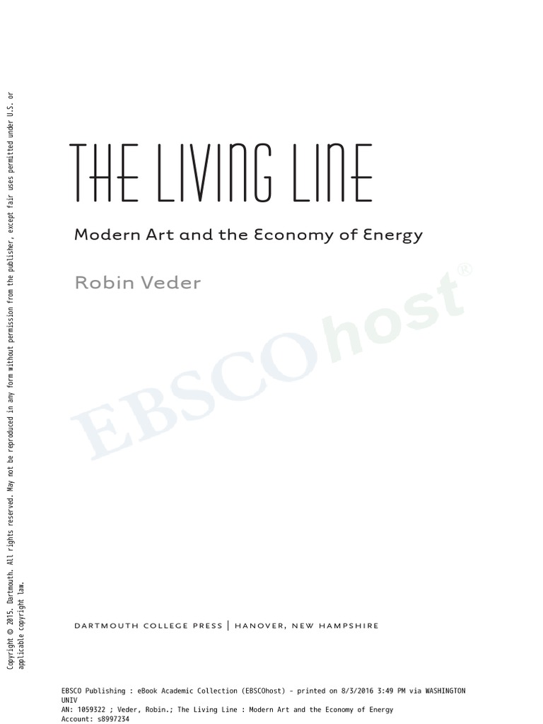 The Living Line: Robin Veder | PDF