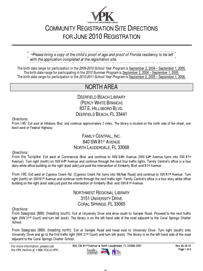 June 2010 Community Registration Directions | PDF | Road | Road Transport