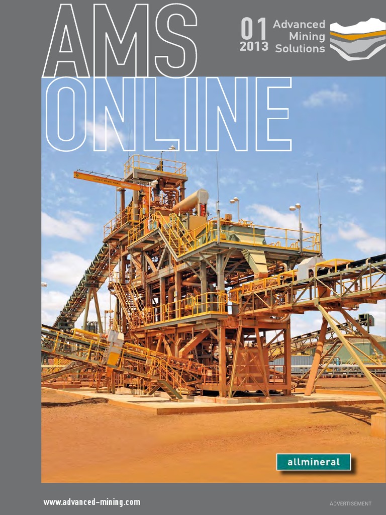 Ams 201301 en | PDF | Mining | Drill