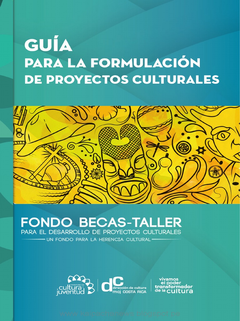 Guía Para La Formulacion De Proyectos Culturales Pdf 5397