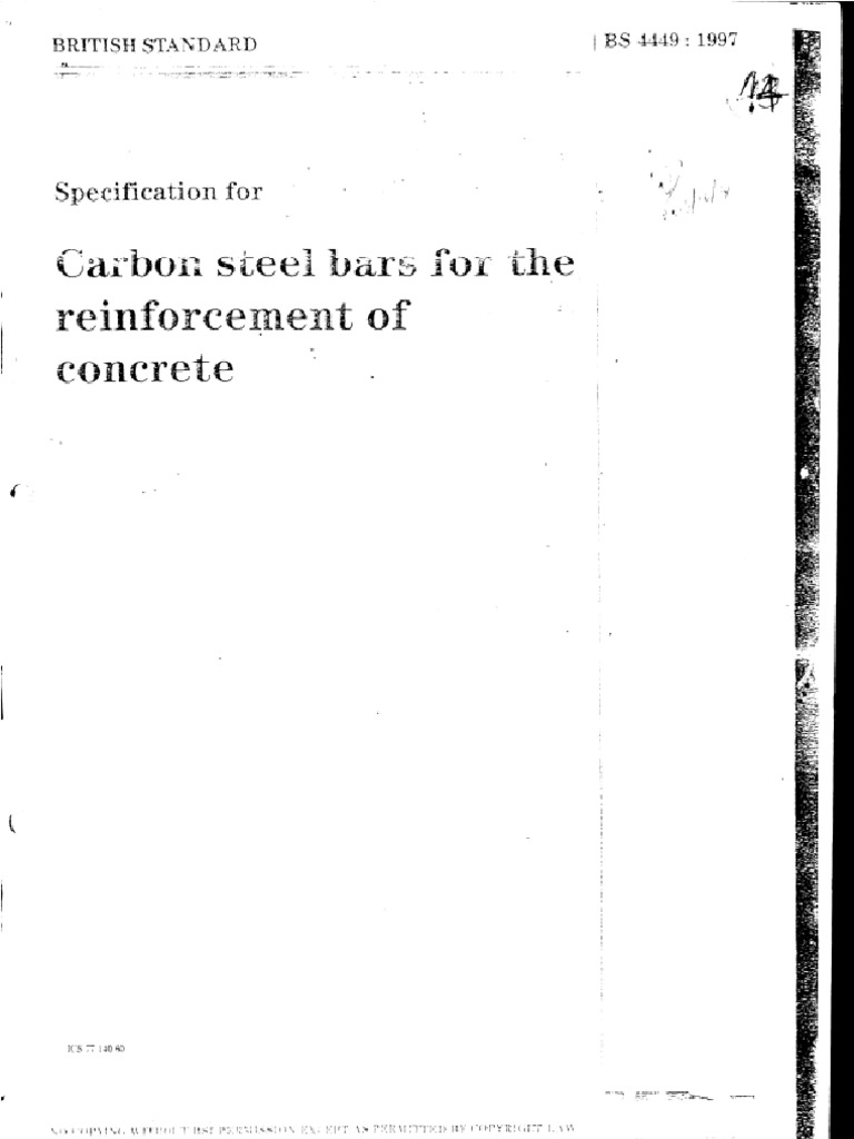 BS 4449 1997 | PDF