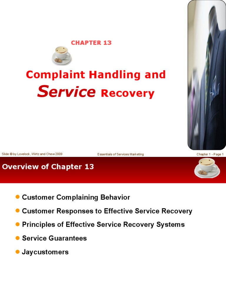 Complaint Handling and Service Recovery | PDF