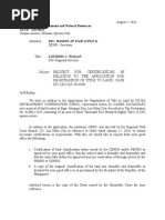 Request Letter To Assessors Office | PDF | Public Law | Common Law