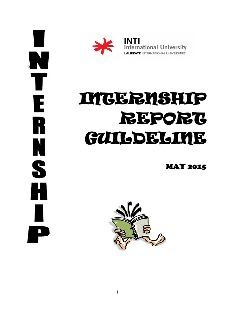 Internship Report Guideline (4) 20150427 | PDF | Citation | Plagiarism